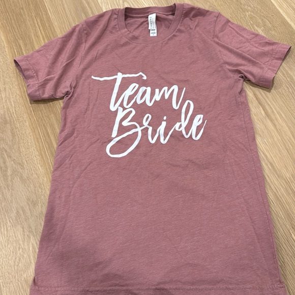 Tops | Team Bride Tee | Poshmark